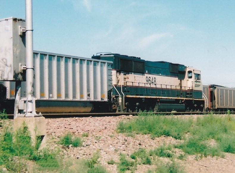 BNSF 9648 DPU